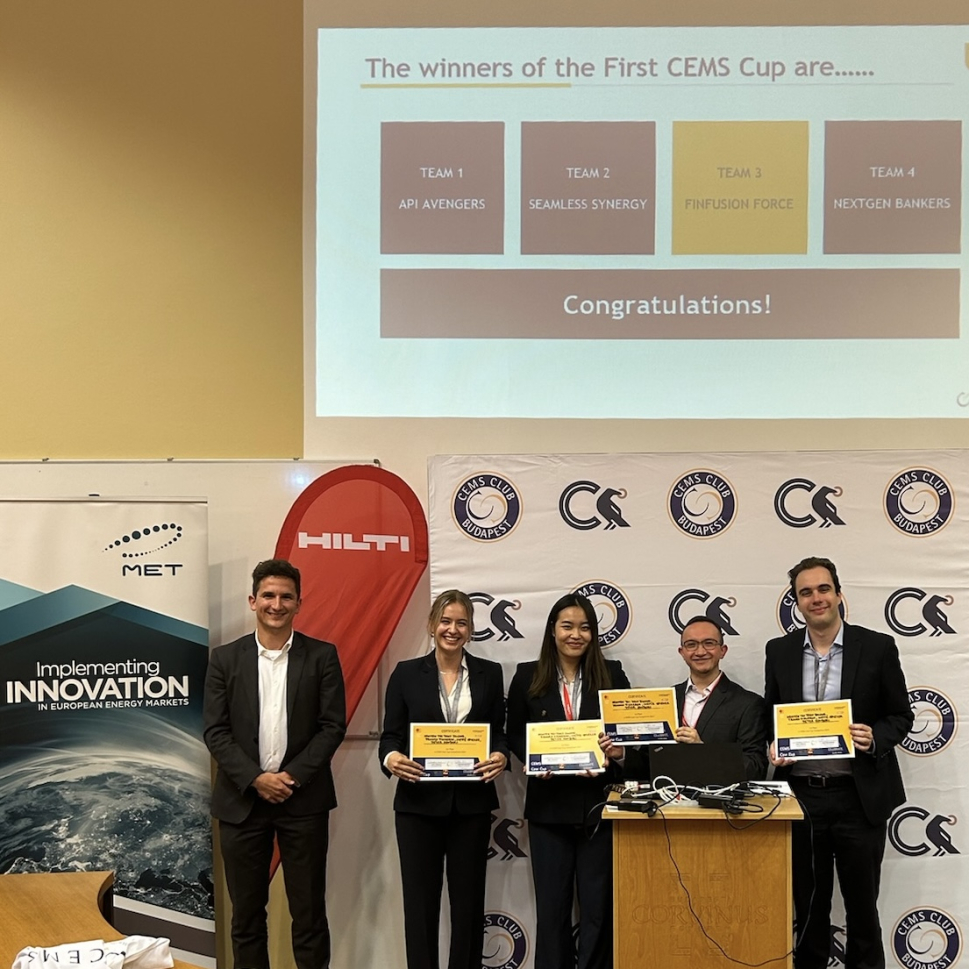 The first ever CEMS Case Cup was organized by CEMS Club Budapest